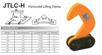 China JTLC-H Heavy-Duty Horizontal Lifting Clamp for Steel Plates - 1T to 20T Capacity with 50-240mm Jaw Opening for sale