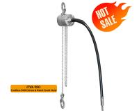 China JTVX-Pro Electric Chain Hoist 125kg to 1T Hand Crank Flexible Drive for Tight Spaces for sale