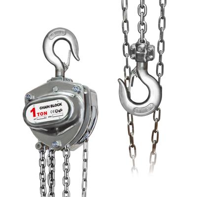 China Jentan JTVD-SS Manual Chain Hoist 0.5-10 Ton Capacity 3 Meter Lifting Height Alloy Steel for sale