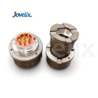 China 2PM18K7QA1 Threaded Circular Connector Socket 7 Core 10A 400V Industrial for sale