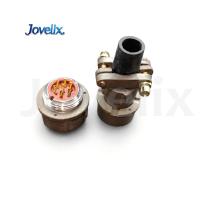 China 2PM18K7QB1 Russian Connector Circular Electrical Connector 7 Socket Contacts for sale