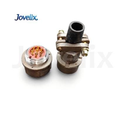 China 2PM18K7QB1 Russian Connector Circular Electrical Connector 7 Socket Contacts for sale