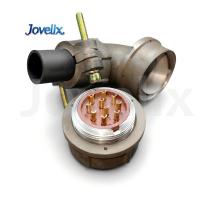 China 2PM24K10WB1 Threaded Circular Connector Socket 10 Core 400V 5A Industrial for sale