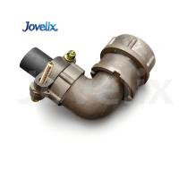 China 2PM24K10WB1 Threaded Circular Connector Socket 10 Core 400V 5A Industrial for sale