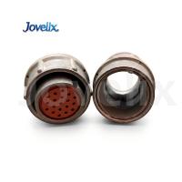 China 2PM24K19QA2 Threaded Circular Connector Socket 19 Core 400V 5A Industrial for sale