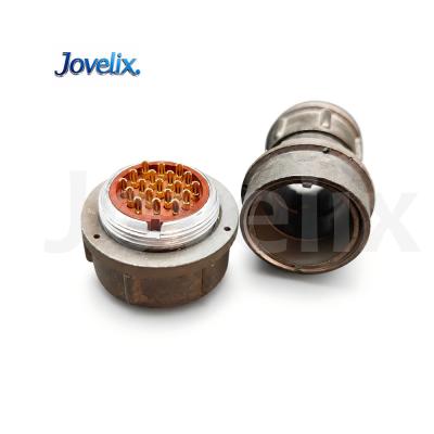 China 2PM24K19QA2 Threaded Circular Connector Socket 19 Core 400V 5A Industrial for sale