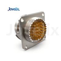 China PM4-32-1K1B Flange Mount Circular Connector Plug 32 Core Bayonet Quick Connect for sale
