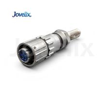 China FQ14-4TK-8 Bayonet Circular Connector Socket 4 Pin Waterproof Industrial Connector 8mm for sale