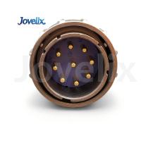 China FQ14-4TK-8 Bayonet Circular Connector Socket 4 Pin Waterproof Industrial Connector 8mm for sale