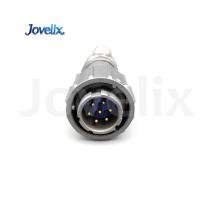 China FQ18-7TJ-10 Waterproof Circular Connector 7 Pin Bayonet Plug 10mm Cable for sale