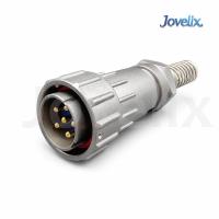 China FQ24-6TJ-12 Waterproof Circular Connector 6 Pin Bayonet Lock Industrial Electrical Plug for sale
