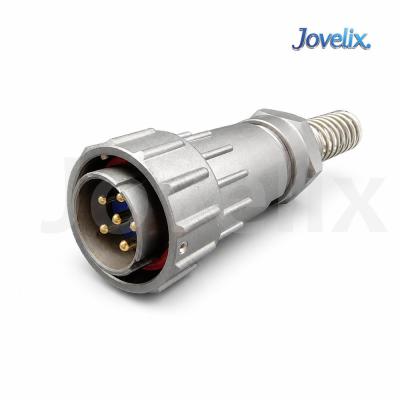 China FQ24-6TJ-12 Waterproof Circular Connector 6 Pin Bayonet Lock Industrial Electrical Plug for sale