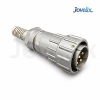 China FQ24-6TJ-12 Waterproof Circular Connector 6 Pin Bayonet Lock Industrial Electrical Plug for sale