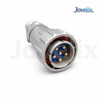 China FQ24-6TJ-12 Waterproof Circular Connector 6 Pin Bayonet Lock Industrial Electrical Plug for sale