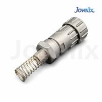 China FQ24-6TK-12 Waterproof Circular Bayonet Connector Socket 6 Pin 12mm Cable for sale