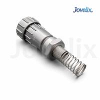 China FQ24-19TJ-12 Waterproof Circular Connector 19 Pin Industrial Plug 12mm Cable for sale