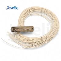 China J29A-37TJL High Temp Resistant Latching Signal Connector 1.91mm Pitch 5A for sale