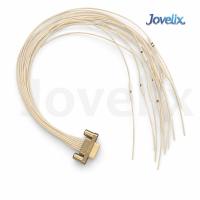 China J30JB-13TJL-Q9 13 Pin Straight Glass Sealed Micro Rectangular Aerospace Connector Plug 19.8mm for sale