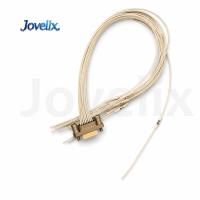 China J30JB-15TJL-Q9 15 Pin Glass Sealed Micro Rectangular Aerospace Connector Plug 21.1mm for sale