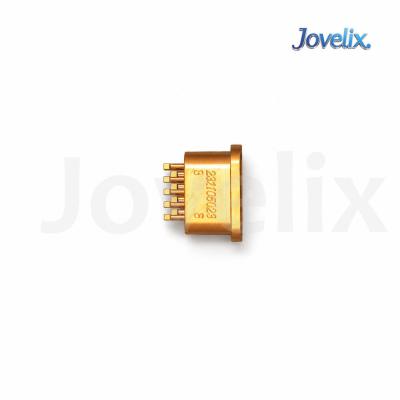 China J30JM1 Hermetic Micro Rectangular Connector 9 Contact Socket Receptacle 1.27mm Pitch for sale