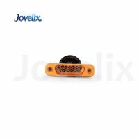 China J30JM1-13ZKS19 Glass Sintered Hermetic Micro Rectangular Connector 13 Pin Socket 1.27mm for sale