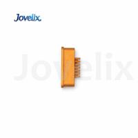 China J30JM1-13ZKS19 Glass Sintered Hermetic Micro Rectangular Connector 13 Pin Socket 1.27mm for sale
