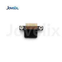 China J30V2-15ZKW 15 Pin Micro Rectangular Female Socket Connector 1.27mm Pitch for sale