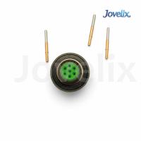 China GJB599 Series III Circular Electrical Connector 300g Impact 500 Cycles High Density Multi-Pin Plug for sale
