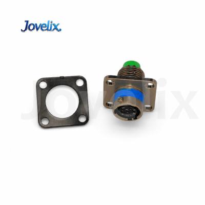 China GJB599B MIL-DTL-38999 Series I Wall-Mount Receptacle EMI Shielded Circular Connector 9 Shell Sizes for sale