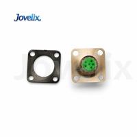 China GJB599B MIL-DTL-38999 Series I Wall-Mount Receptacle EMI Shielded Circular Connector 9 Shell Sizes for sale