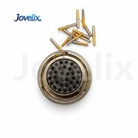 China MIL-DTL-38999 Series II 32 Pin Circular Aviation Connector with EMI Shielding 500 Mating Cycles for sale