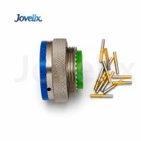 China MIL-DTL-38999 Series II 32 Pin Circular Aviation Connector with EMI Shielding 500 Mating Cycles for sale