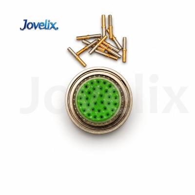 China MIL-DTL-38999 Series II 32 Pin Circular Aviation Connector with EMI Shielding 500 Mating Cycles for sale