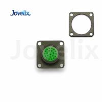 China GJB599B MIL-DTL-38999 Series II Circular Connector 500 Mating Cycles Gold-Plated Contacts for sale
