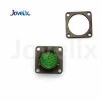 China GJB599B MIL-DTL-38999 Series II Circular Connector 500 Mating Cycles Gold-Plated Contacts for sale