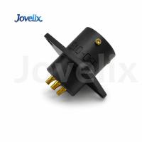 China MS3112E10-6P MIL-DTL-26482 6 Contact Panel Mount Circular Connector Socket for sale