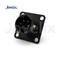 China MS3112E10-6P MIL-DTL-26482 6 Contact Panel Mount Circular Connector Socket for sale