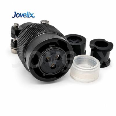 China MS3116F12-3S 3Pin Female Straight Circular Connector Plug for sale