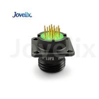 China 2M801-011-02NF8-13PA Micro Circular Connector 13 Contacts Dual Start ACME Thread for sale