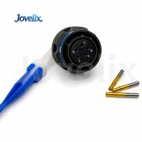 China MIL-DTL-38999 Series III 5 Contact Female Jam Nut Receptacle 22D-10 Shell Sizes for sale