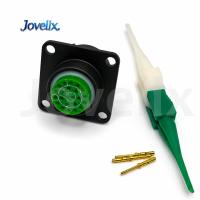 China MIL-DTL-38999 Series 35-Pin Circular Connector Flange Mount Receptacle Shell Size 08 for sale