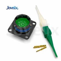 China MIL-DTL-38999 Series 35-Pin Circular Connector Flange Mount Receptacle Shell Size 08 for sale