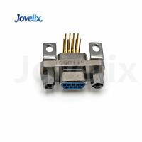 China J30J-9TJW-J Micro Rectangular Electrical Connector 9 Contact Gold-Plated Twist Pin 1.27mm Pitch for sale