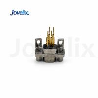 China J30J-9ZKW J30J Series Micro-D Rectangular Connector 9 Socket Right Angle PCB Receptacle for sale