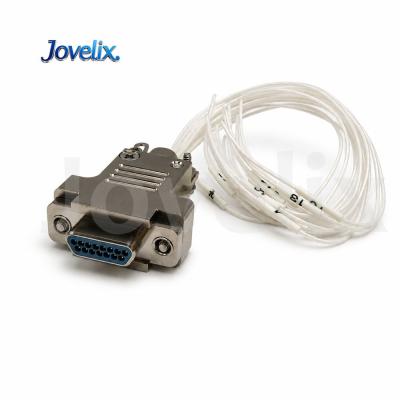 China J30J-15TJL-A3 J30J Series Micro-D Rectangular Electrical Connector 15 Pin Plug A3 for sale