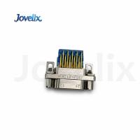 China J30J-21ZKW Micro Rectangular Electrical Connector 21 Contact Right Angle PCB Receptacle for sale