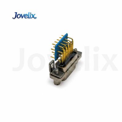 China J30J-21ZKW Micro Rectangular Electrical Connector 21 Contact Right Angle PCB Receptacle for sale
