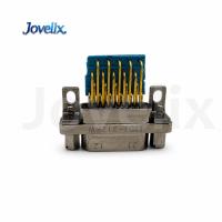 China J30J-21ZKW Micro Rectangular Electrical Connector 21 Contact Right Angle PCB Receptacle for sale