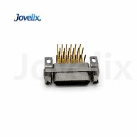 China J30J-25ZKW Micro D Rectangular Connectors 25 Contact Right Angle PCB Receptacle for sale