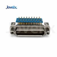 China J30J-37ZKW Micro-D Rectangular Connector 37 Pin Right Angle PCB Receptacle for sale